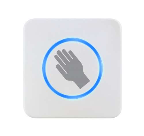 TRYCKKNAPP BIRCHER REGLOMAT CLEAN SWITCH BERÖRINGSFRI VIT