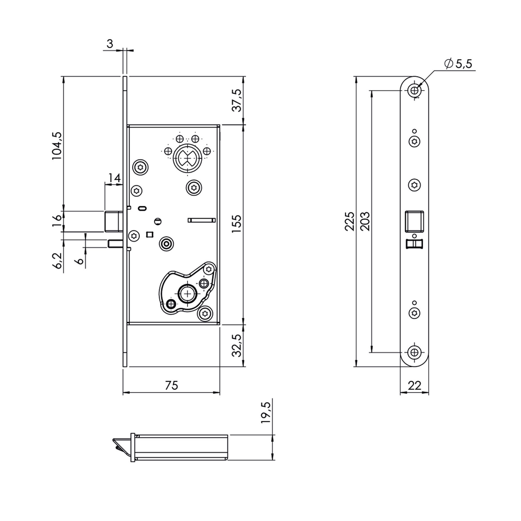 ELTRYCKESLÅS STEP ST140